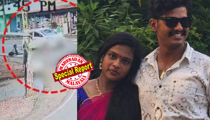 സ്‌കൂട്ടര്‍ യാത്രക്കാരിയെ ഇടിച്ചിട്ടശേഷം കാര്‍ മുന്നോട്ടെടുക്കാന് ...