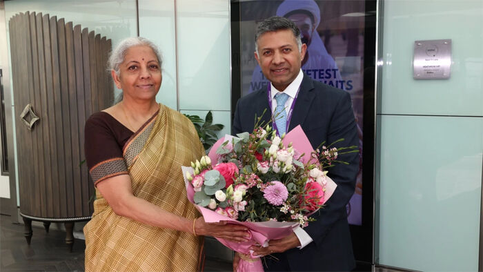 പുതിയ വ്യാപാര കരാറുകള്‍ക്കായി നിര്‍മ്മല സീതാരാമന്‍ യു കെയില് ...