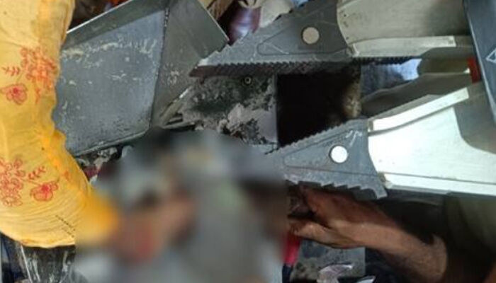 ചപ്പാത്തിയുണ്ടാക്കുന്നതിനിടെ അപകടം; യന്ത്രത്തിൽ കൈ കുടുങ്ങി; വേദന ...