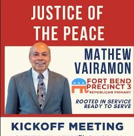 ഫോര്‍ട്ട് ബെന്‍ഡ് കൗണ്ടി ജസ്റ്റിസ് ഓഫ് പീസ് പ്രിസിന്‍ക്റ്റ് 3-ലേക്ക് ഡോ ...